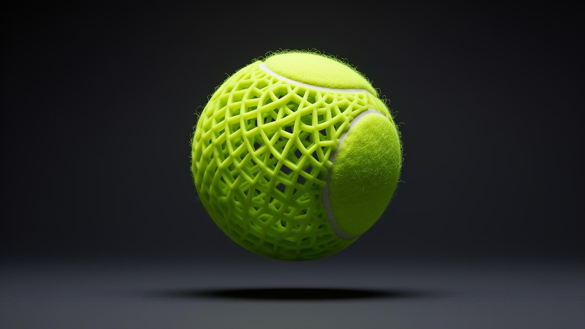 NextGen Layers - 3D Printed Airless Tennis Balls